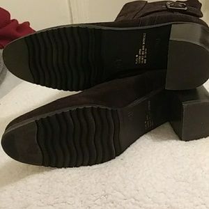 Markon | Shoes | Markon Dark Brown Leather Boots | Poshmark